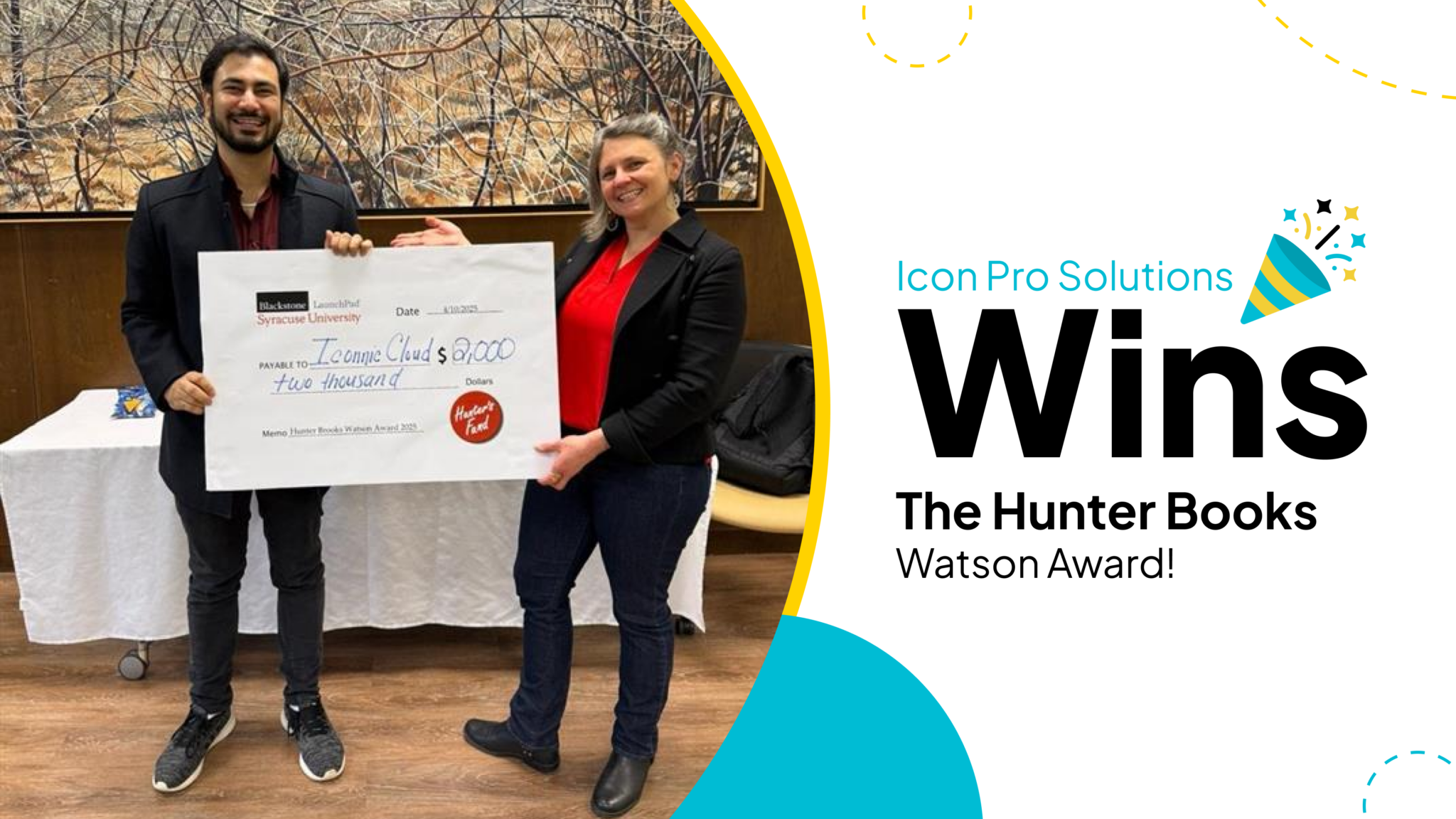 HBW Icon Pro Solutions Wins The Hunter Books Watson Award!